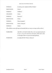 Springboard Stories - Space Story playscript