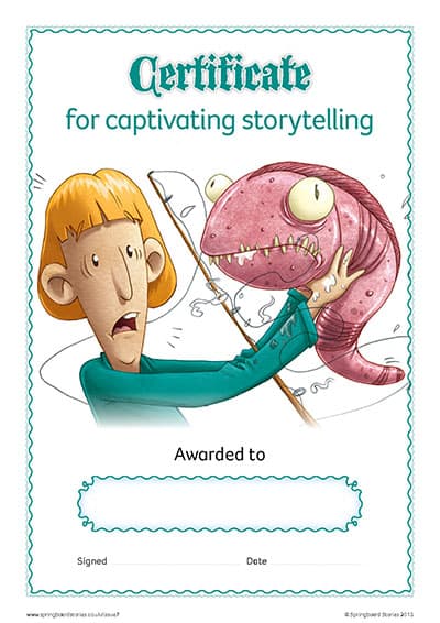 Springboard Stories - Myths storytelling certificate – KS2