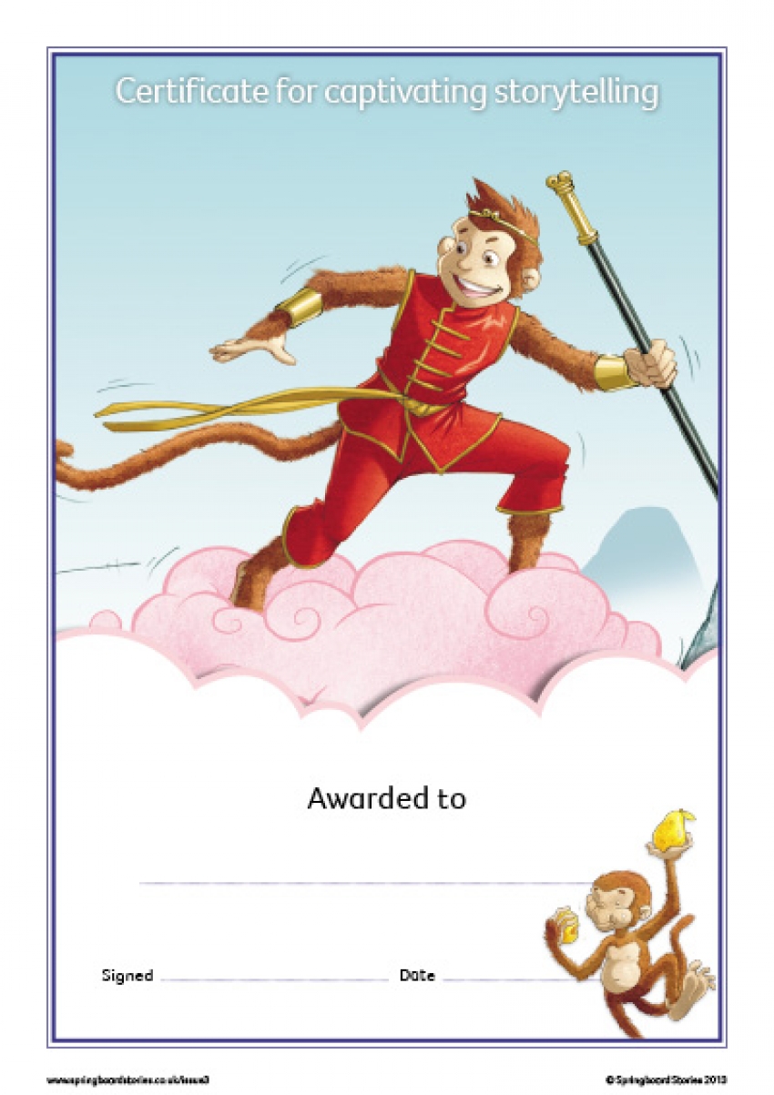 Springboard Stories - Food storytelling certificate – KS2