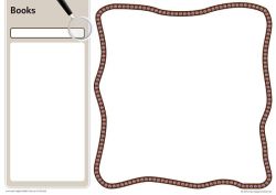 Springboard Stories - Books fact card template