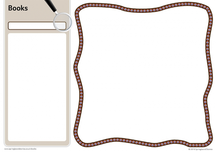 Springboard Stories - Books fact card template