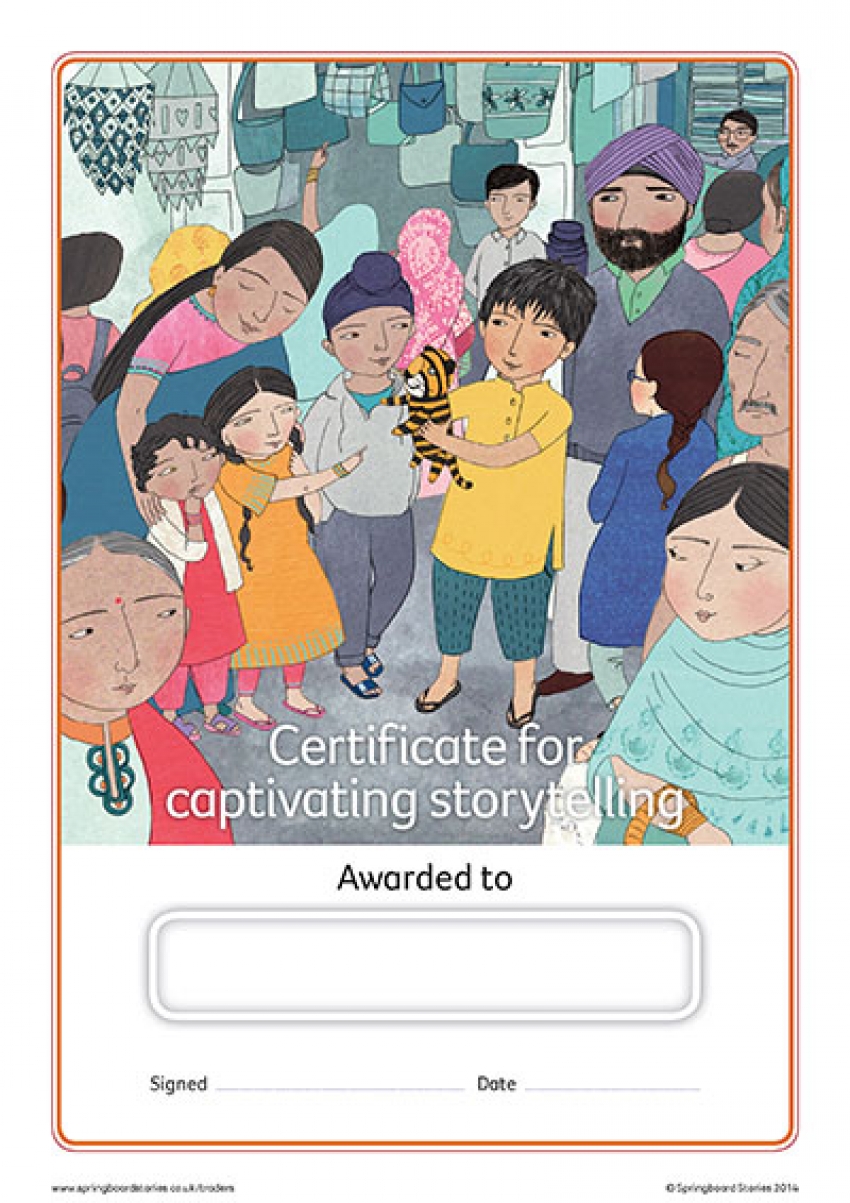 Springboard Stories - Traders storytelling certificate – KS2